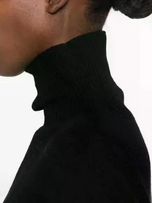 Rick Owens Fisherman Ribbed-knit Roll-neck Sweater