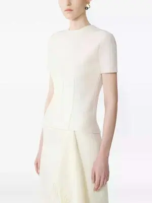 LANVIN Panelled Short-sleeve Top