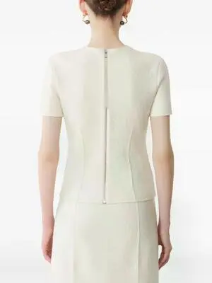 LANVIN Panelled Short-sleeve Top
