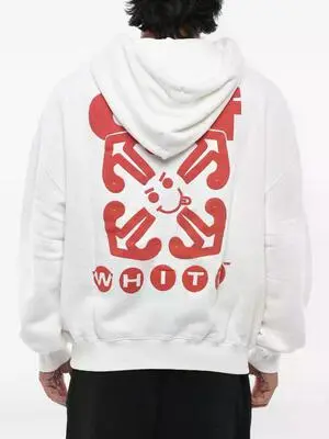 Off-White Smile Arrow Cotton Hoodie