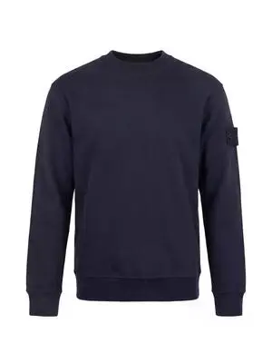 Stone Island Logo-patch Sweatshirt - Blue
