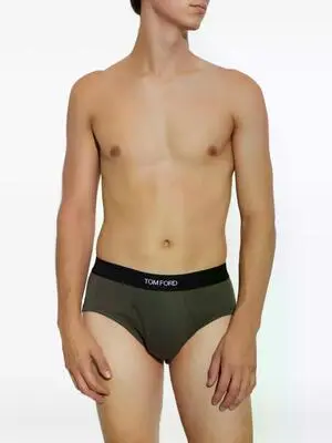 TOM FORD Logo-waistband Briefs
