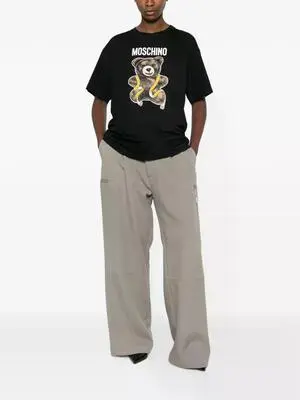 Moschino Teddy Bear Logo-print T-shirt