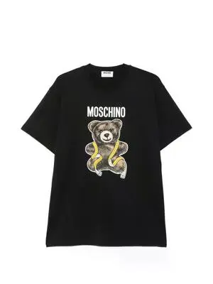 Moschino Teddy Bear Graphic T-shirt - Black