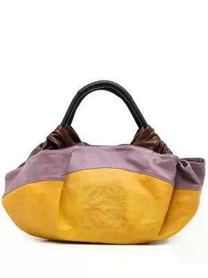 Loewe 2007 Multicolor Nappa Aire Hobo Bag - Yellow