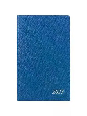 Smythson Panama Weekly Planner - Blue