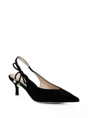 Furla Bow-detail Slingback Pumps
