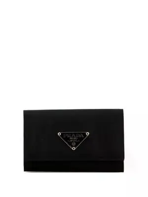 Prada 2000-2013 Tessuto Key Holder - Black