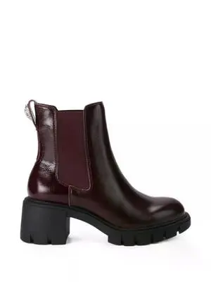 Kurt Geiger Clarence Ankle Boots - Red