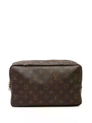 LOUIS VUITTON 2000 Monogram Trousse Toilette 28 Clutch Bag