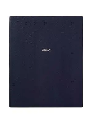 Smythson 2027 Portobello Weekly Diary - Blue