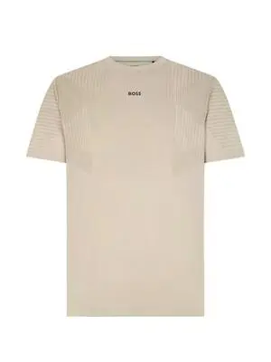 BOSS Logo-detail T-shirt - Neutrals