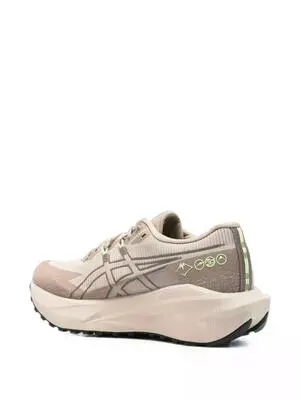 Asics Blazeblast Mesh-panelled Logo-print Sneakers - Neutrals