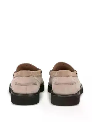 TOD'S Panelled Leather Loafers