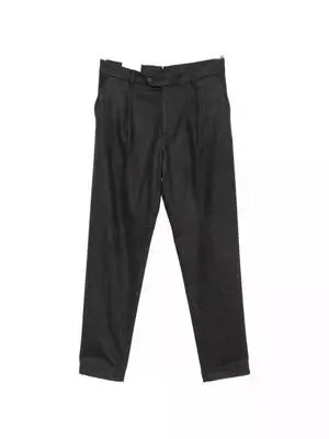 Eleventy Pleated Wool Trousers - Grey