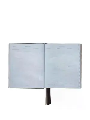 Smythson 2027 Portobello Weekly Vertical Diary - Black