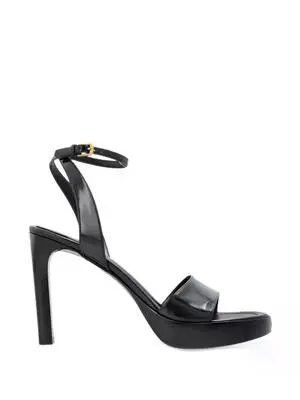 Balenciaga Fargo Sand Ankle-strap Sandals