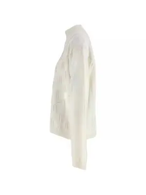 Fabiana Filippi Fringed High-neck Sweater
