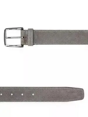 TOD'S Suede Buckle Belt