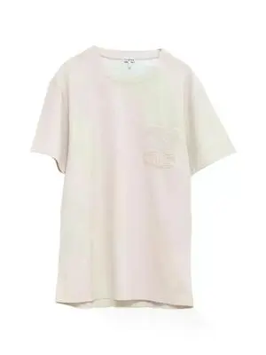 Loewe Anagram Pocket T-shirt - Neutrals