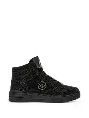 Philipp Plein Mid-top Predator V2 Strass Sneakers