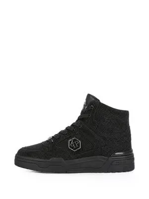 Philipp Plein Mid-top Predator V2 Strass Sneakers