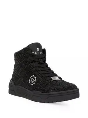 Philipp Plein Mid-top Predator V2 Strass Sneakers