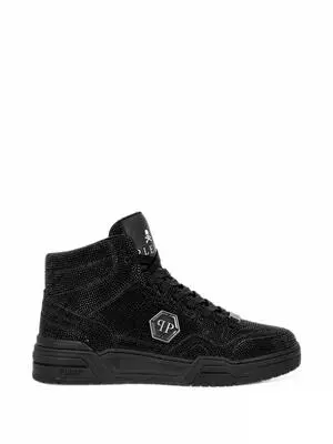 Philipp Plein Mid-top Predator V2 Strass Sneakers