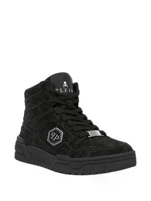 Philipp Plein Mid-top Predator V2 Strass Sneakers