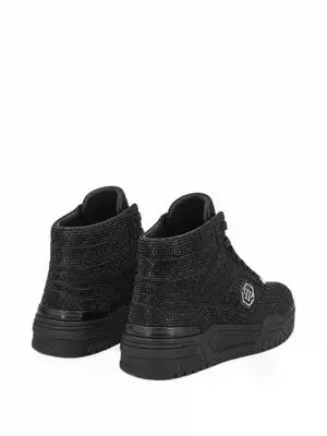 Philipp Plein Mid-top Predator V2 Strass Sneakers