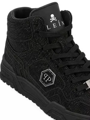 Philipp Plein Mid-top Predator V2 Strass Sneakers