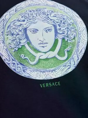 Versace Medusa-print Cotton T-shirt