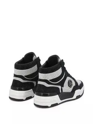 Philipp Plein Mid-top Predator V2 Strass Sneakers