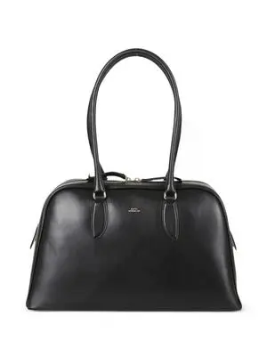A.p.c. Paloma Leather Shoulder Bag - Black