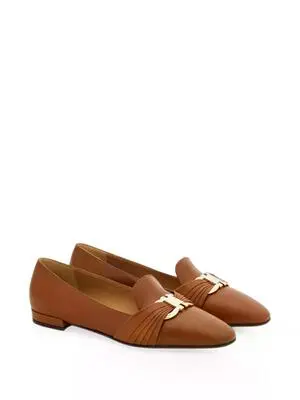 FERRAGAMO Gancini Ornament Loafers