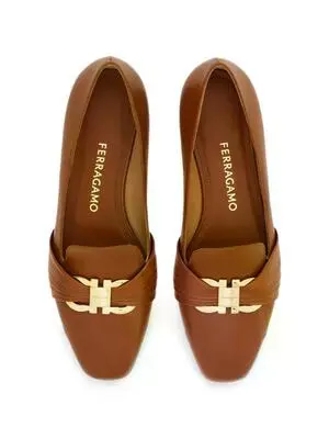 FERRAGAMO Gancini Ornament Loafers