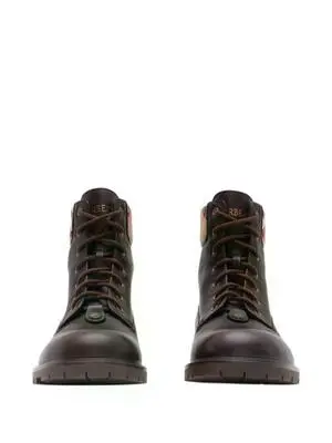Burberry Leather Durham Boots