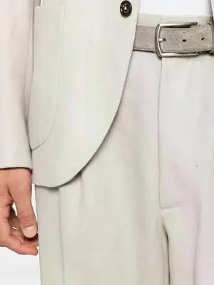 Eleventy Pleated Tapered Trousers