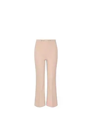 Elisabetta Franchi Welt-pocket Flared Trousers - Neutrals