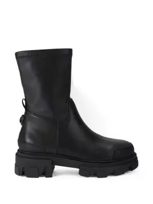 Kurt Geiger Stomp Sock Ankle Boots - Black