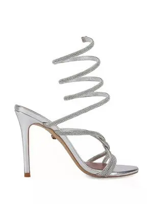 Kurt Geiger Knot Spiral Sandals - Silver