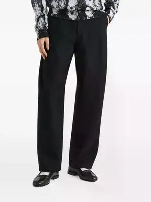 Givenchy Couture Seam Flannel Trousers