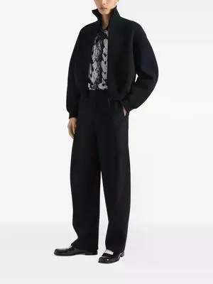 Givenchy Couture Seam Flannel Trousers