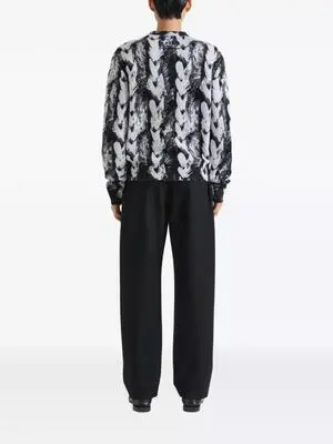 Givenchy Couture Seam Flannel Trousers