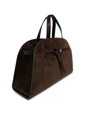 Tory Burch Romy Suede Bauletto Bag