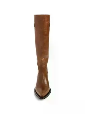 Chloé Azelan Embroidered Leather Boots