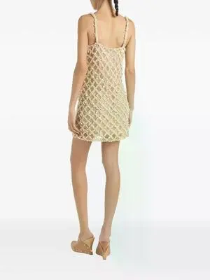 Balmain Mesh Shell Dress