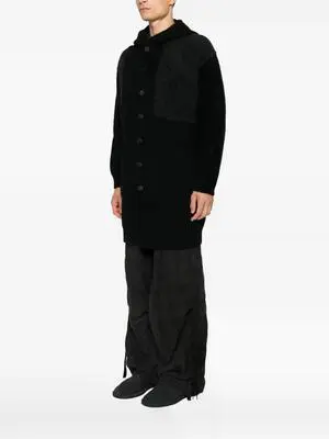 Isabel Benenato Hooded Long Cardigan