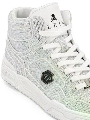 Philipp Plein Mid-top Predator V2 Strass Sneakers