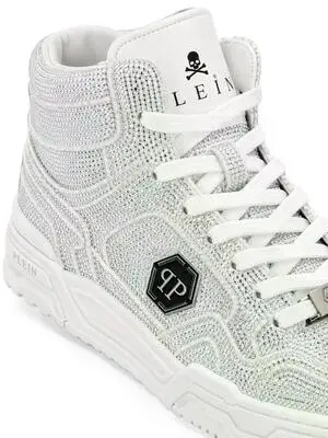 Philipp Plein Mid-top Predator V2 Strass Sneakers